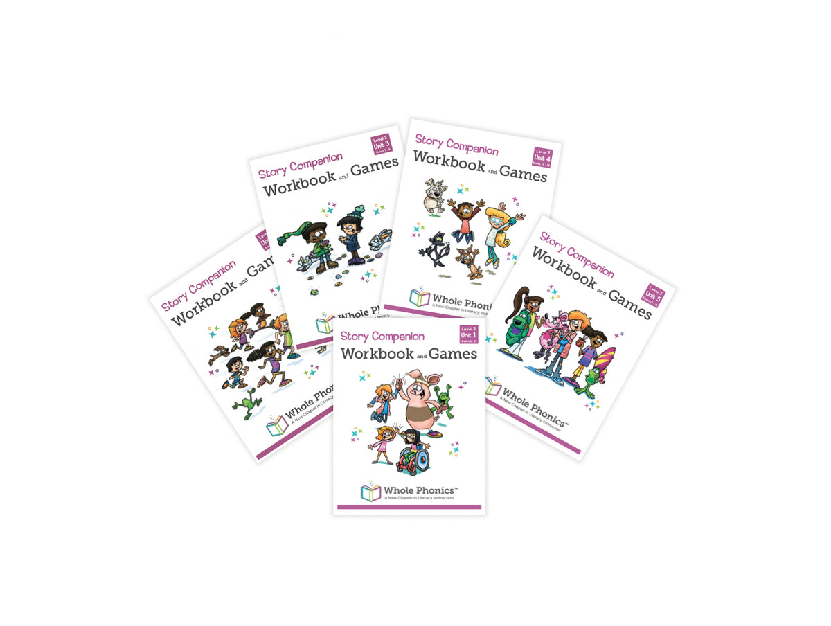 Level 3 Workbooks – Whole Phonics™