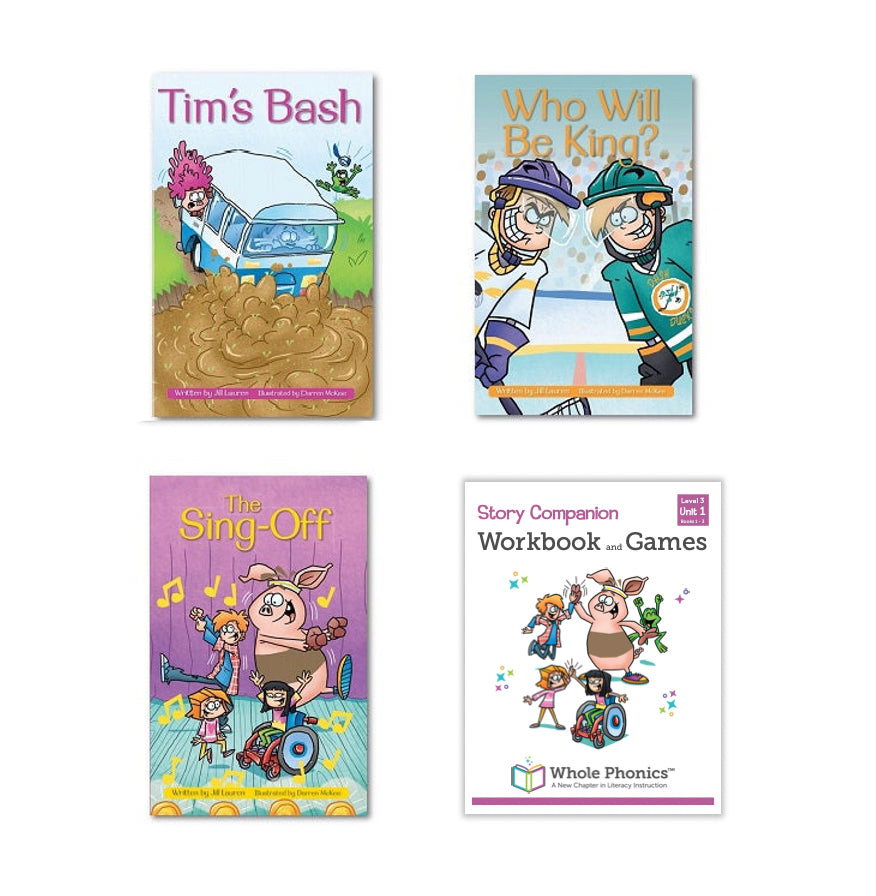 Level 3 - Unit 1: -ing and -ink – Whole Phonics™