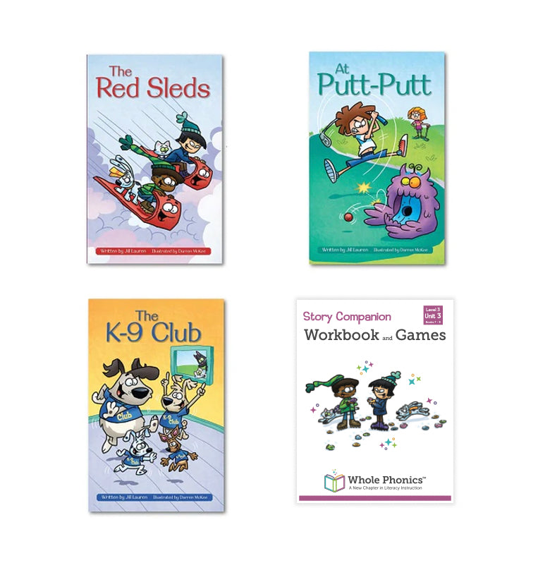 Level 3 - Unit 3: l-blends, -ed suffix – Whole Phonics™