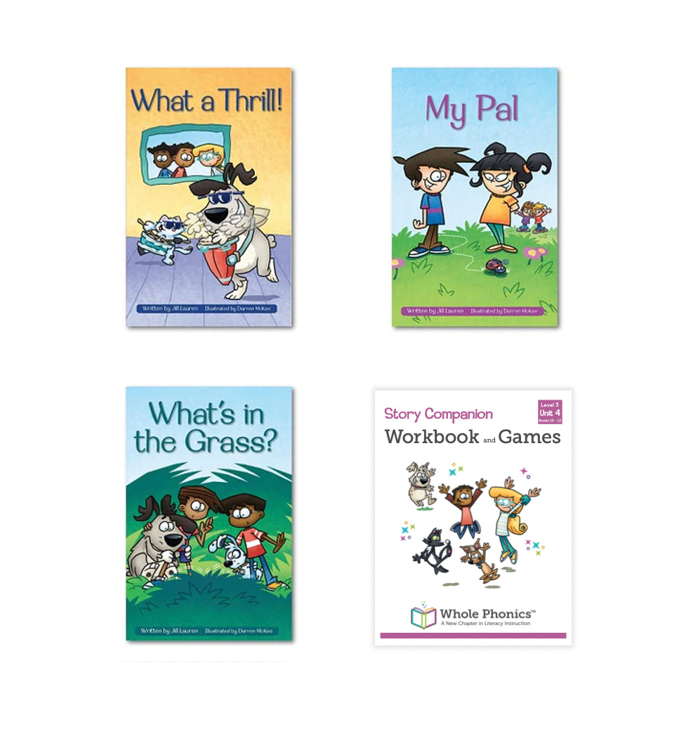 Level 3 - Unit 4: r-blends; -ed, -s, -es, -ing suffixes – Whole Phonics™