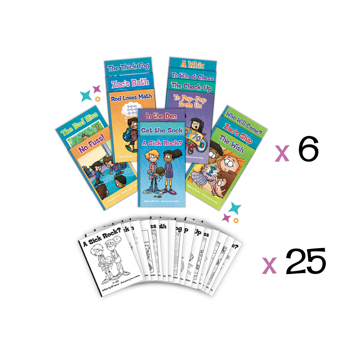 Digraph Classroom Set (Level 2 Readers & Take-Homes) – Whole Phonics™