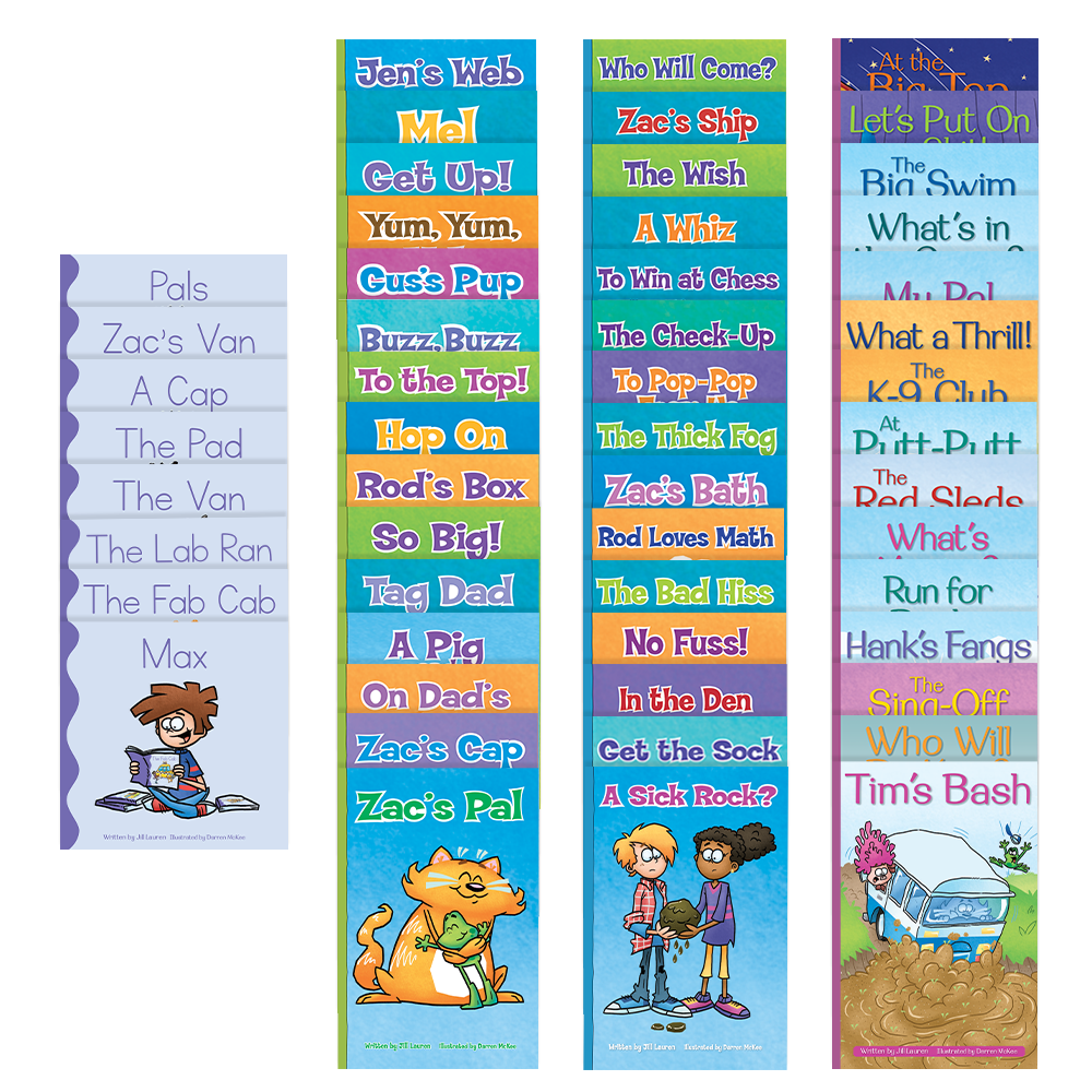 WP UFLI Kindergarten Decodable Book Set - 53 titles – Whole Phonics™