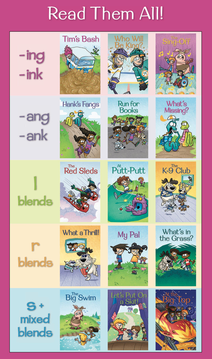 Set of Level 3 Readers – Whole Phonics™