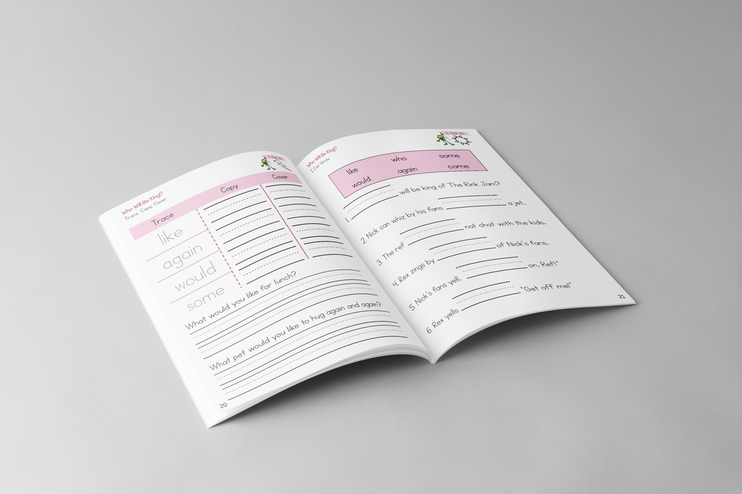 Glued Sounds & Beginning Blends - Level 3 – Whole Phonics™