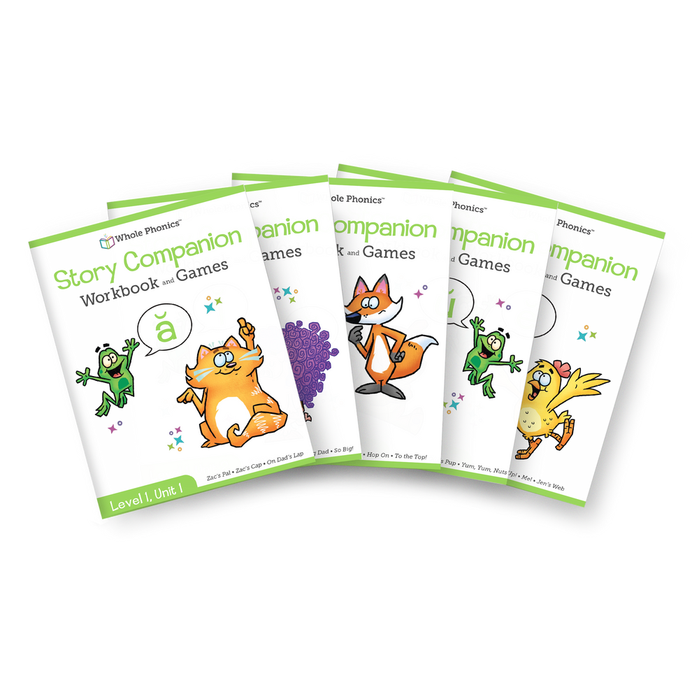 Short Vowel Workbook Set – Whole Phonics™