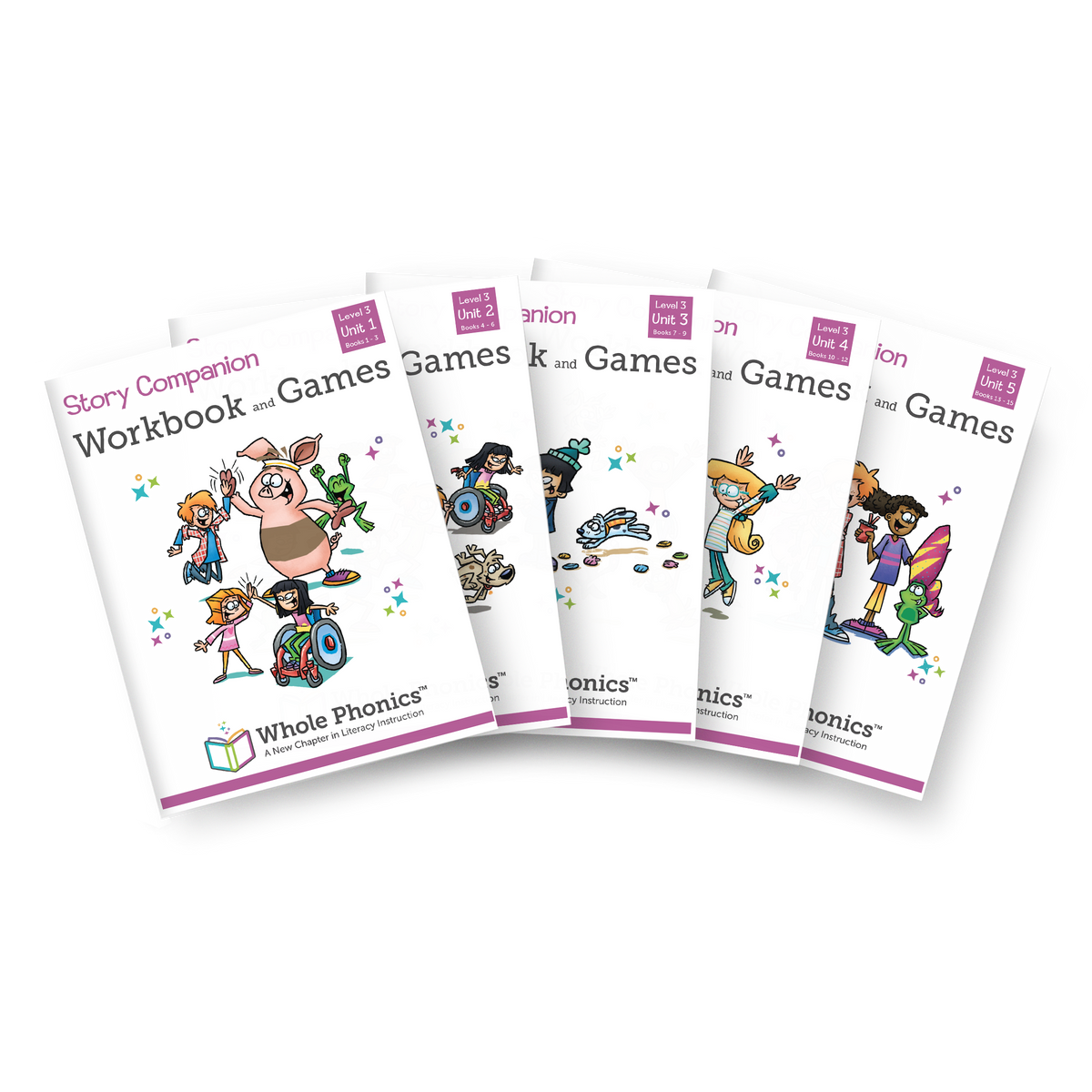 Glued Sounds & CCVC Workbook Set – Whole Phonics™