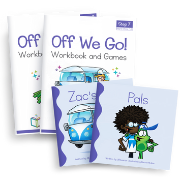 Consonants and short a - Off We Go! – Whole Phonics™