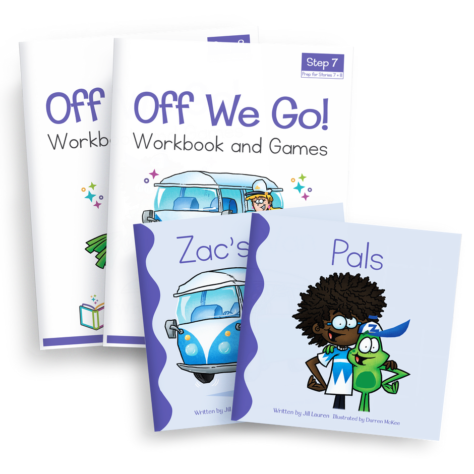 Consonants and short a - Off We Go! – Whole Phonics™
