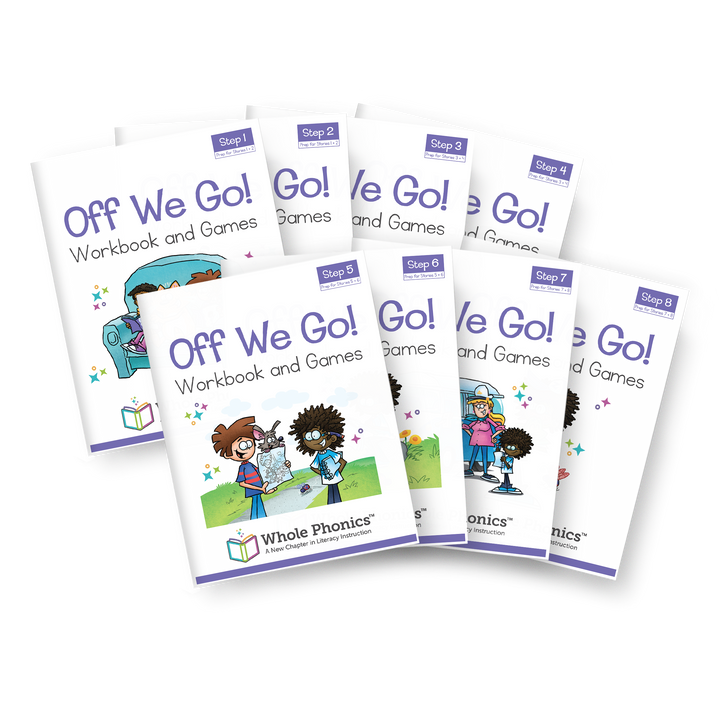 Consonants and short a - Off We Go! – Whole Phonics™