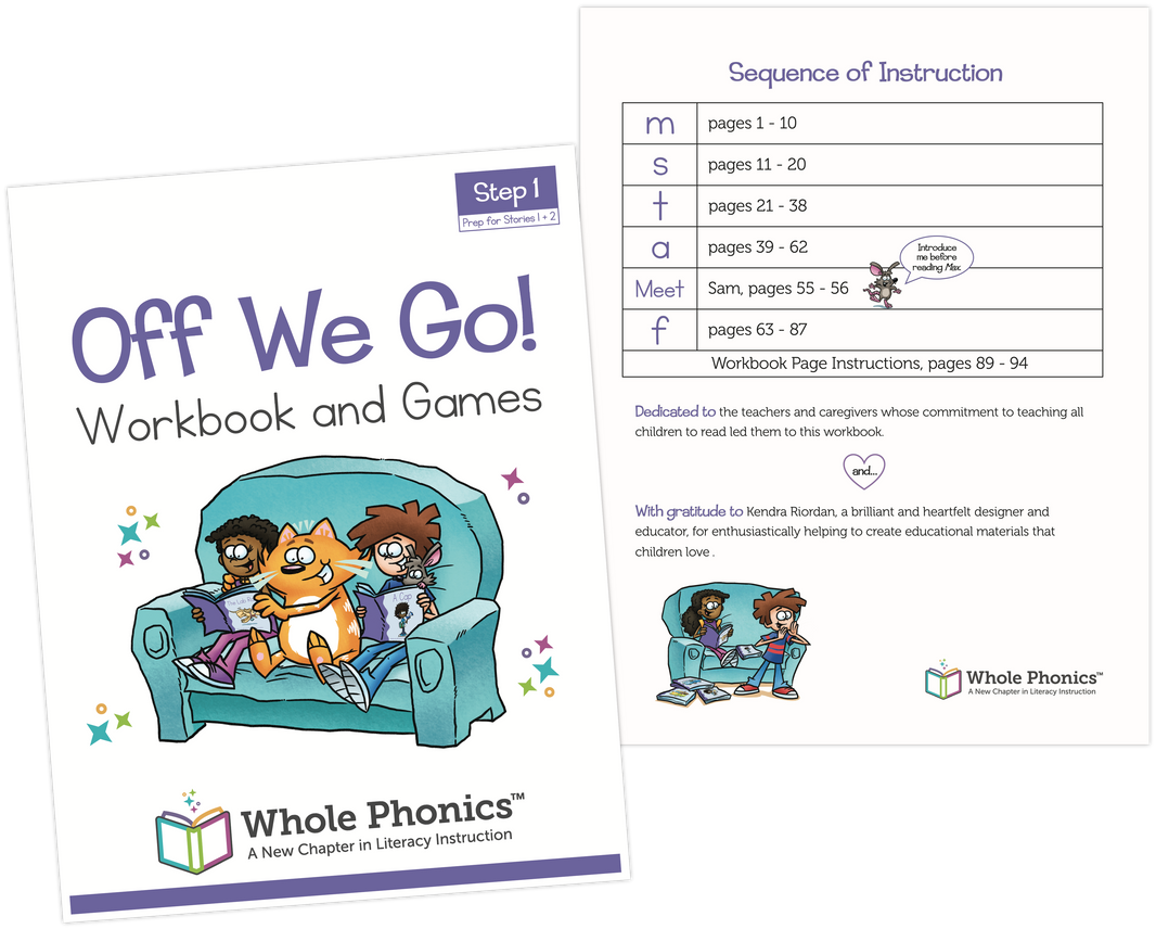 Consonants and short a - Off We Go! – Whole Phonics™