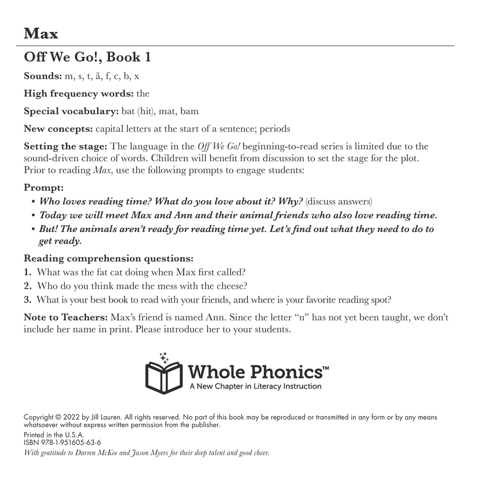 WP UFLI All Concepts Decodable Book Set – Whole Phonics™