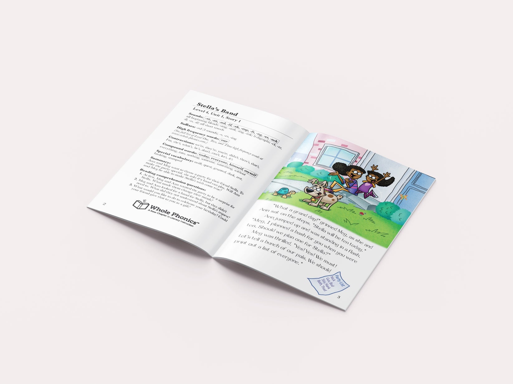 The Meg and Ann Adventures Chapter Book – Whole Phonics™