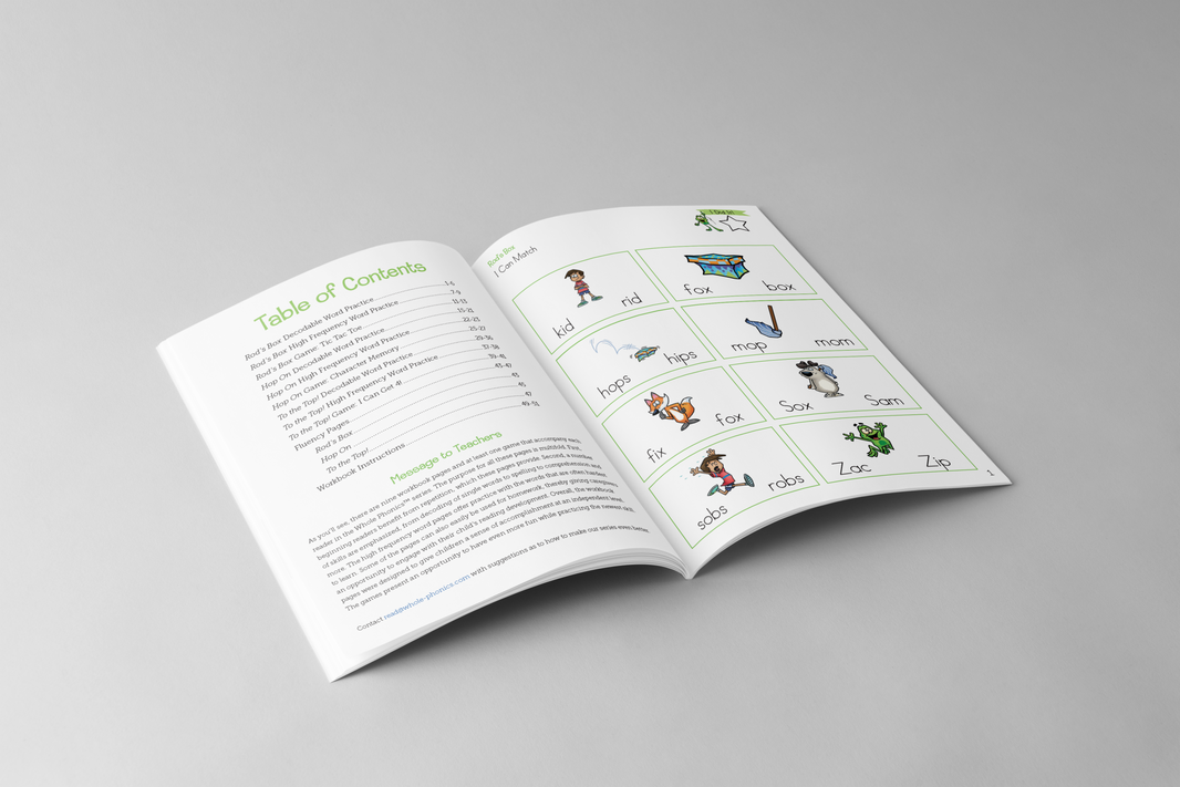 Level 1 - Unit 3: Short o – Whole Phonics™