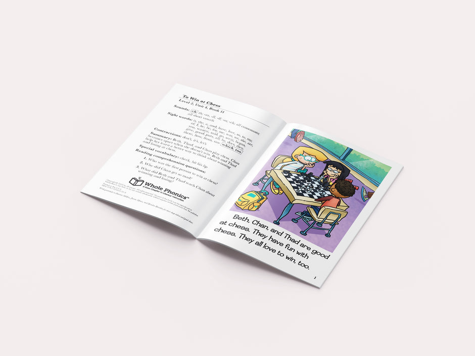 Level 2 – Unit 4: ch and wh – Whole Phonics™