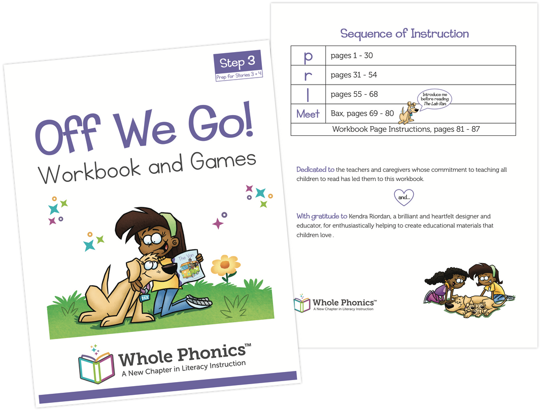 Consonants and short a - Off We Go! – Whole Phonics™
