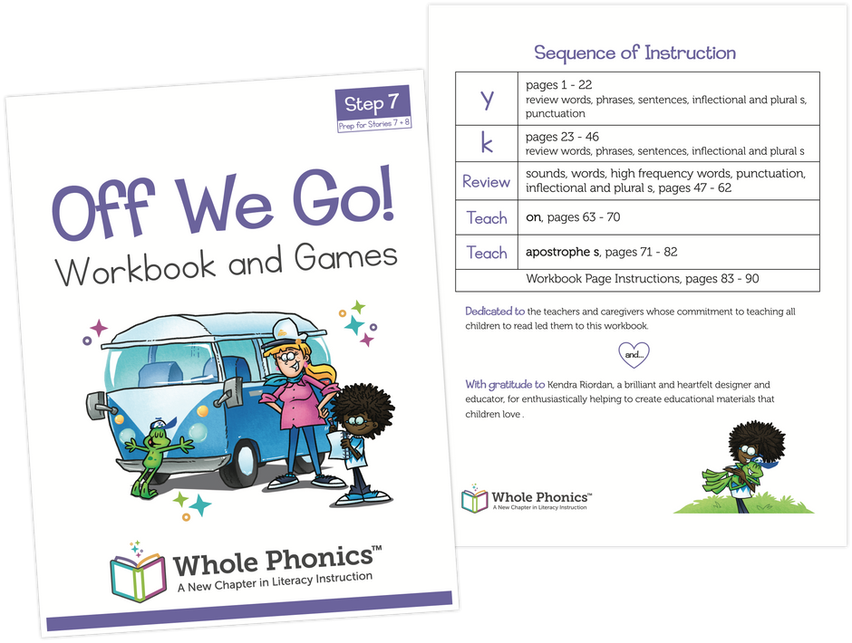 Consonants and short a - Off We Go! – Whole Phonics™