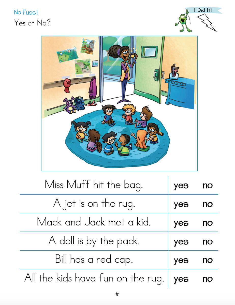 -zz, -ll, -ff, -ss Workbook (Level 2, Unit 2) – Whole Phonics™